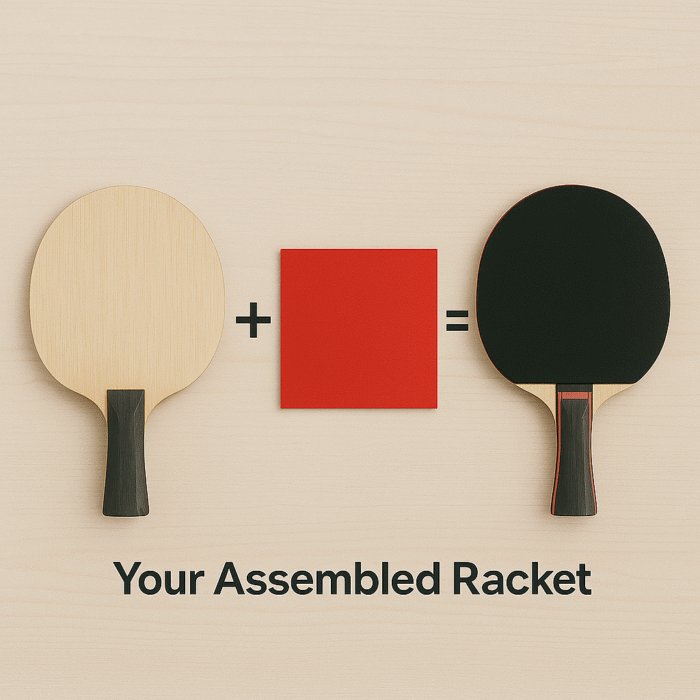 Table Tennis Racket Assembly Service | Expert Bat Setup ₹499