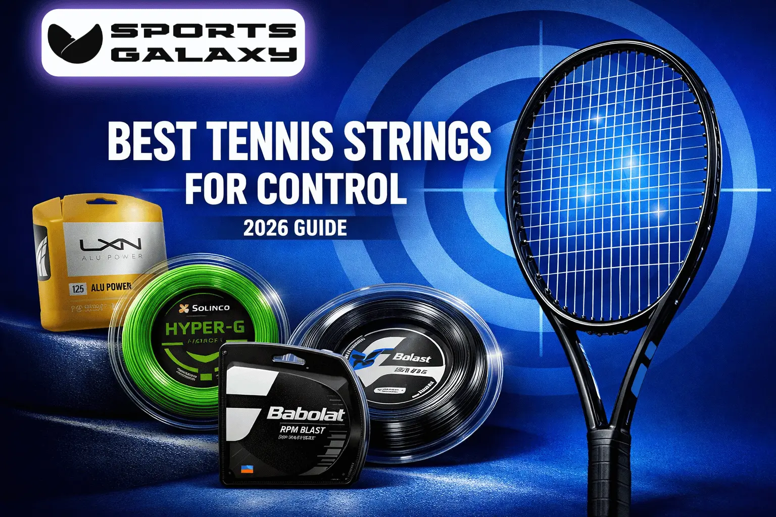 Best Tennis Strings for Control 2026 | Hit Every Target